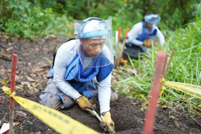 HI’s mine action in Colombia continues | Humanity & Inclusion UK